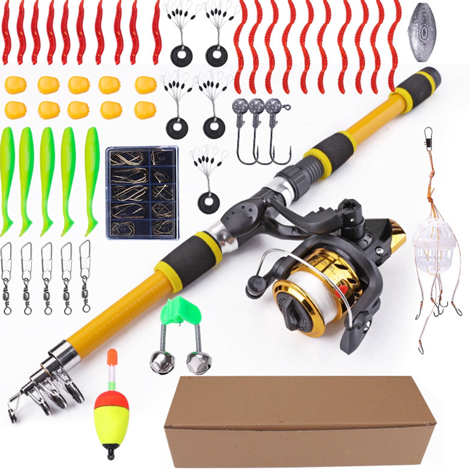 BESTSKY 2026 New Fishing Rod Anti-Tangle Guide Ring Wear-Resistant and ...