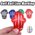 BESTSKY 2026 New Golf Ball Line Marker, Triple Track Golf Ball Marker ...