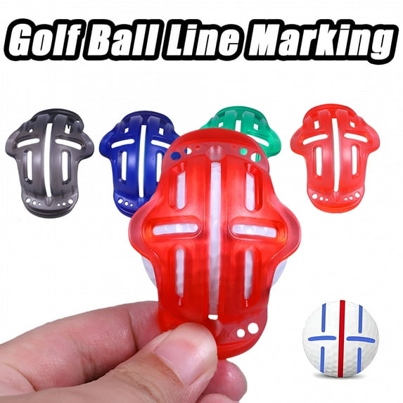 BESTSKY 2026 New Golf Ball Line Marker, Triple Track Golf Ball Marker ...