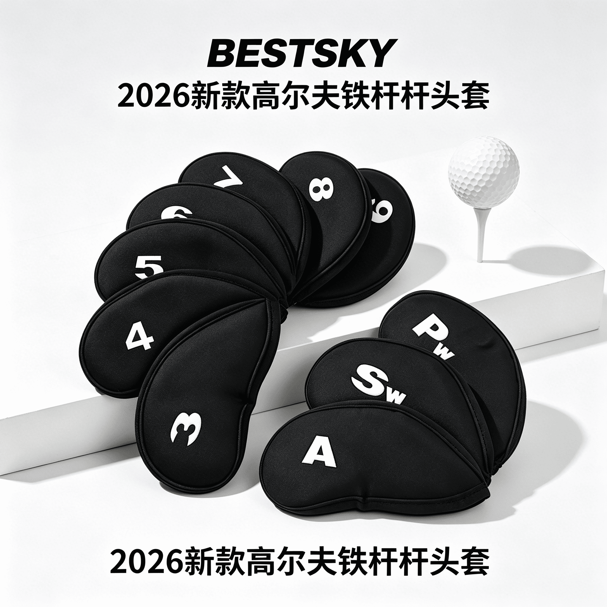 BESTSKY 2026 New Golf Clubs Iron Covers Covers Protector Outdoor ...