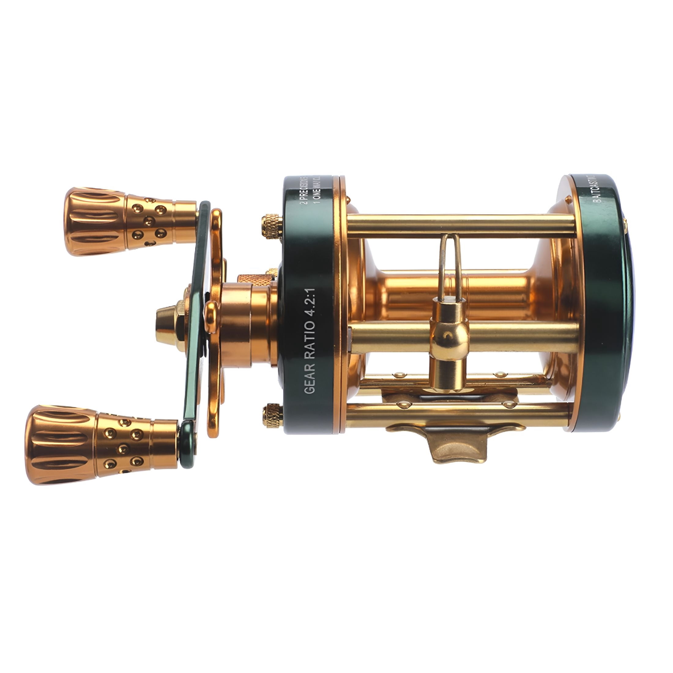 BESTSKY 2026 New Heavy Duty Metal Baitcaster Trolling Reel Cast Reel ...