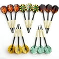 BESTSKY 2026 New Plastic Soft Tips Dart Set (15 Count) for Darts Games ...