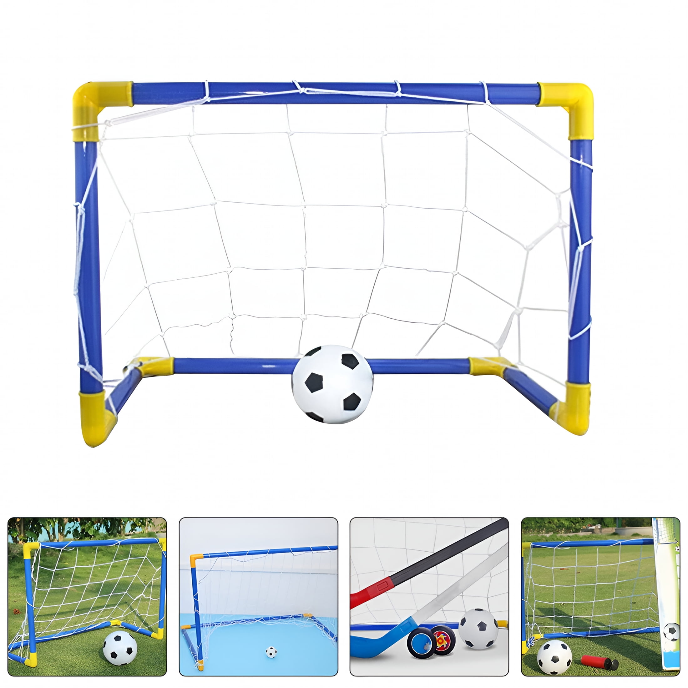 BESTSKY 2026 New Portable Kid Soccer Goals for Backyard,Indoor and ...