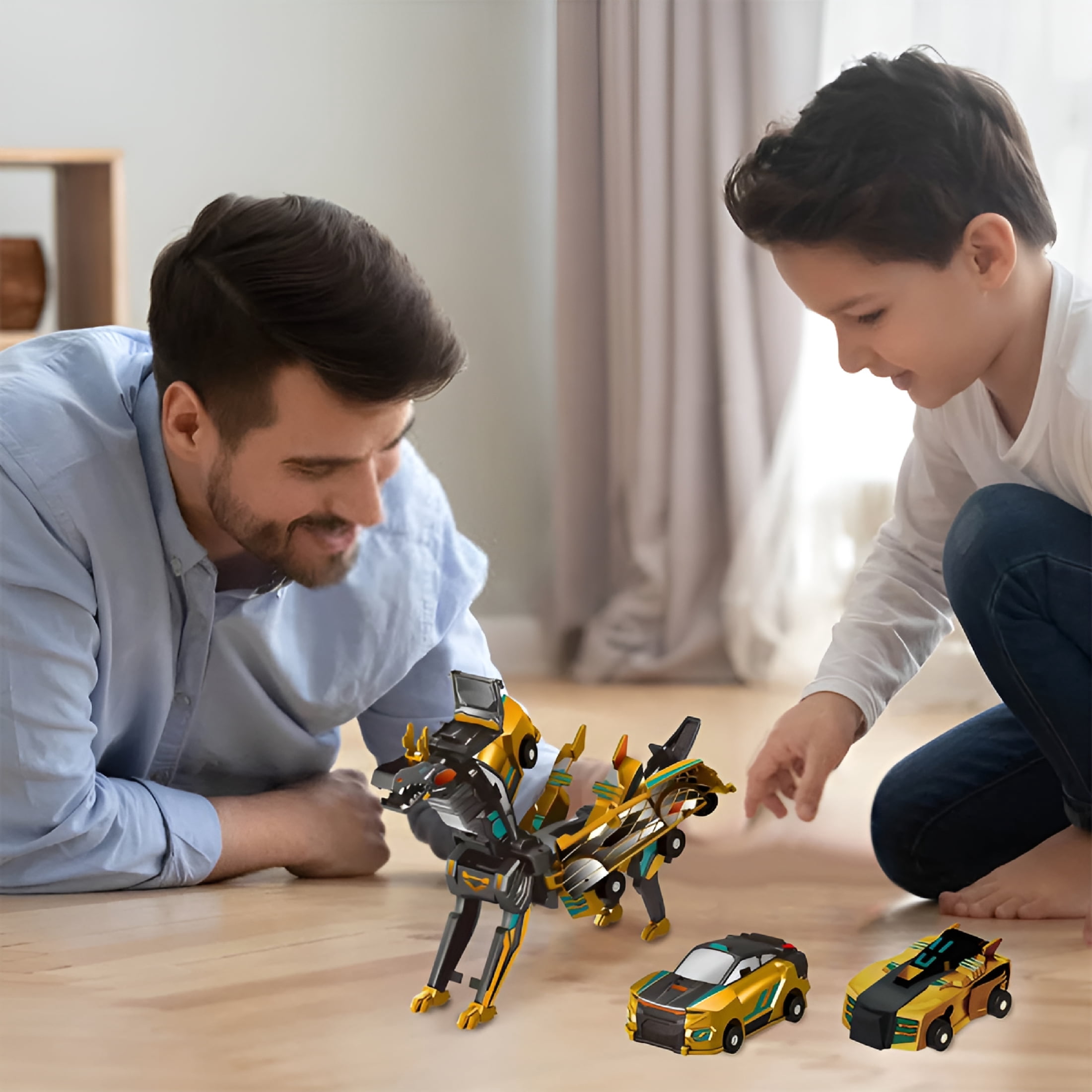 BESTSKY 2026 New Remote Control Car-2 in 1 Collision Transforming ...
