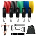 BESTSKY 2026 New Resistance Bands Set, Exercise Bands with Door Anchor ...
