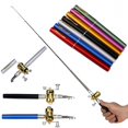 BESTSKY 2026 New Telescopic Pen Fishing Pole Mini Pocket Fishing Rod ...