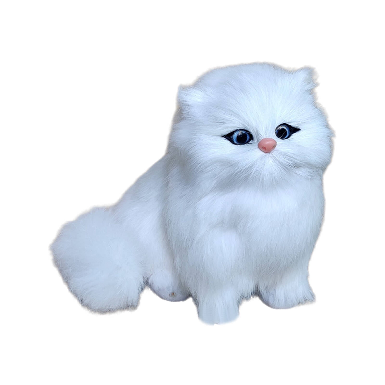 BESTSKY 2026 New Toys Trimmable Cat Plush Self-Adhesive Back Cat ...