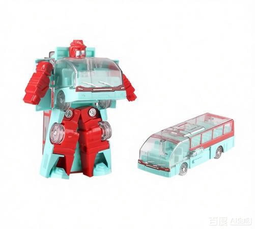 BESTSKY 2026 New Transform Robot Toys for Kids Boys, Bus Transform Into ...