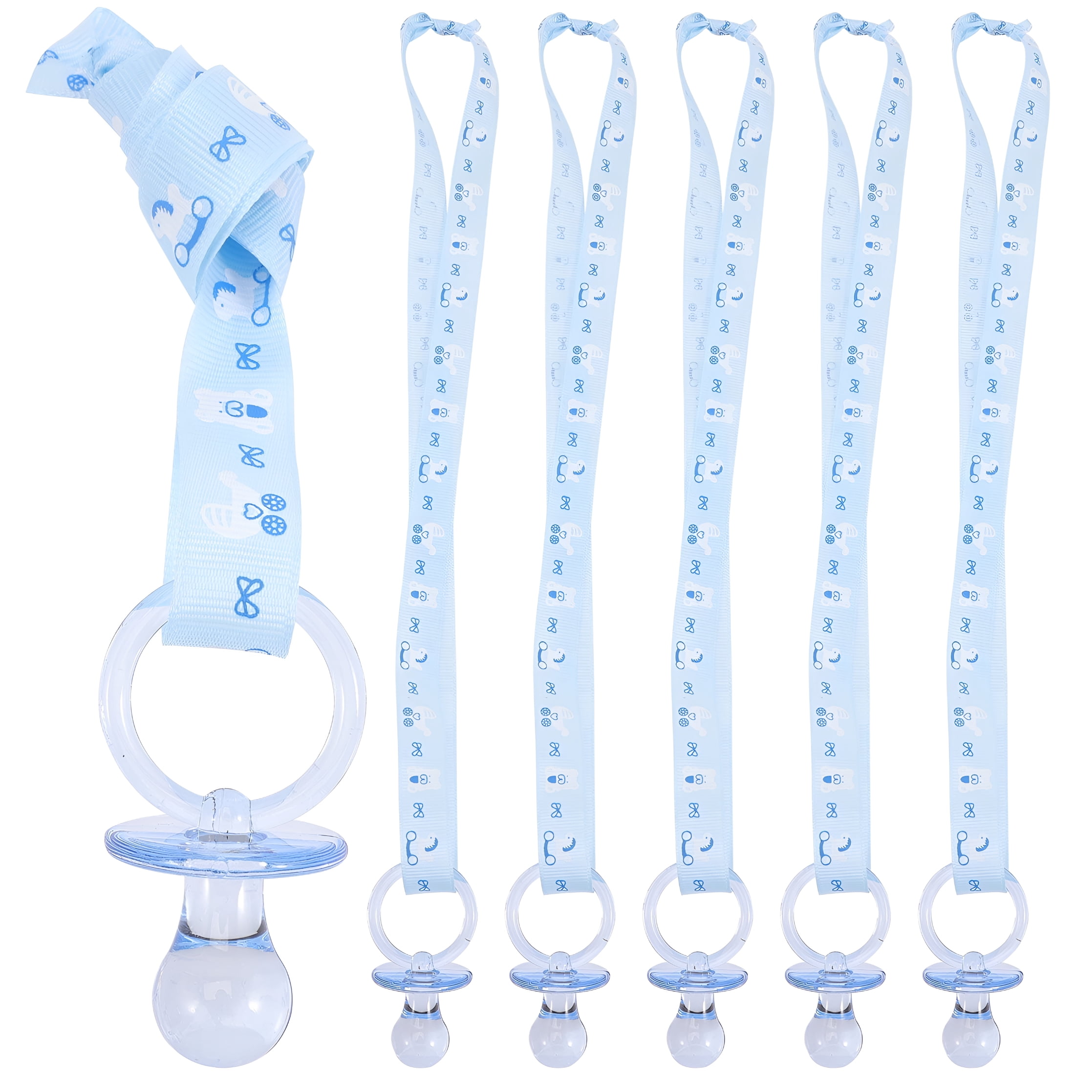 BESTSKY 20Pcs Baby Pacifiers Necklace Baby Shower Party Favors Decors ...