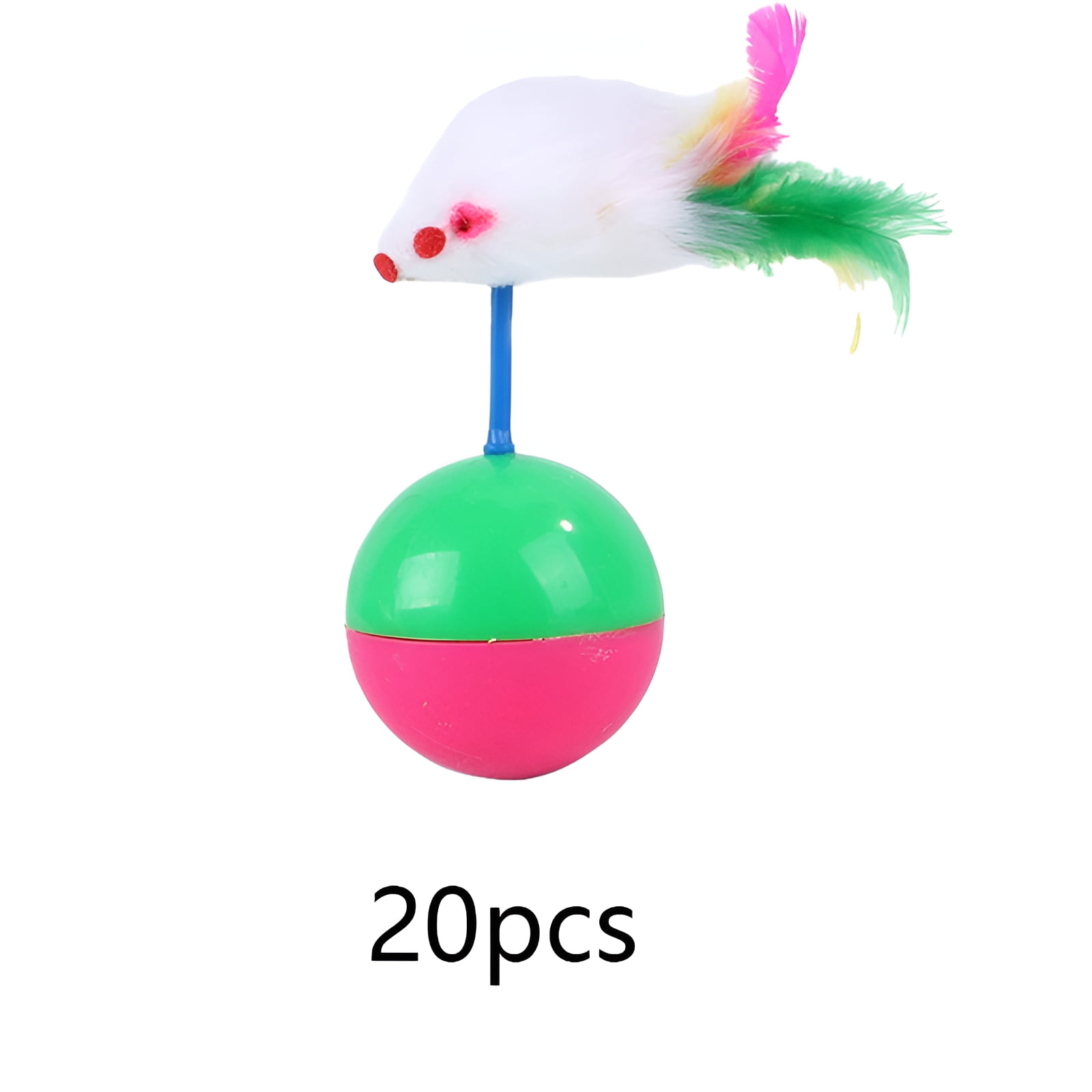 BESTSKY 20Pcs Interactive Cat Toy,Unleashes Instinctive Drive Cat Chew ...