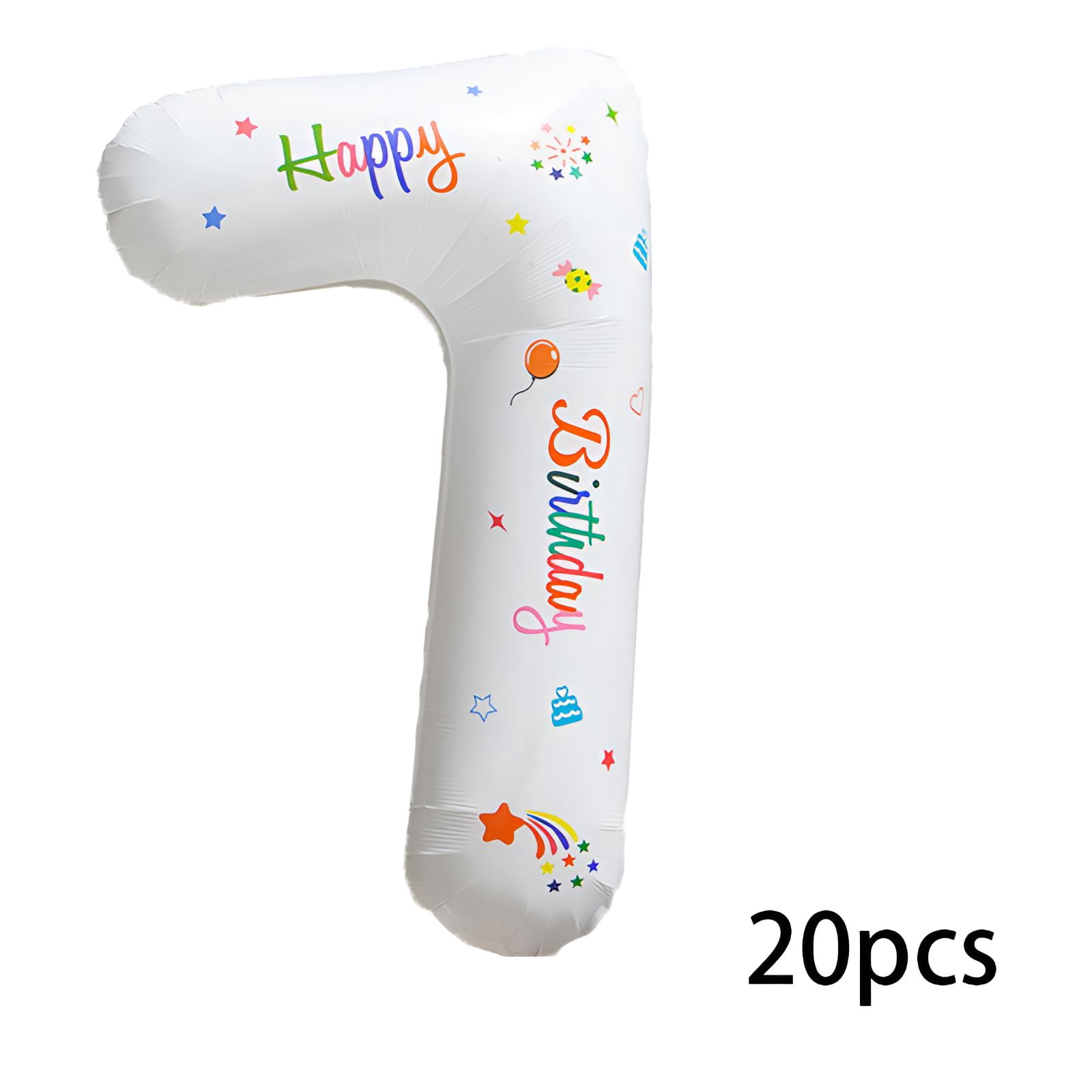 BESTSKY 20Pcs Number Balloons,Exquisite Backdrop Setup Balloons for ...