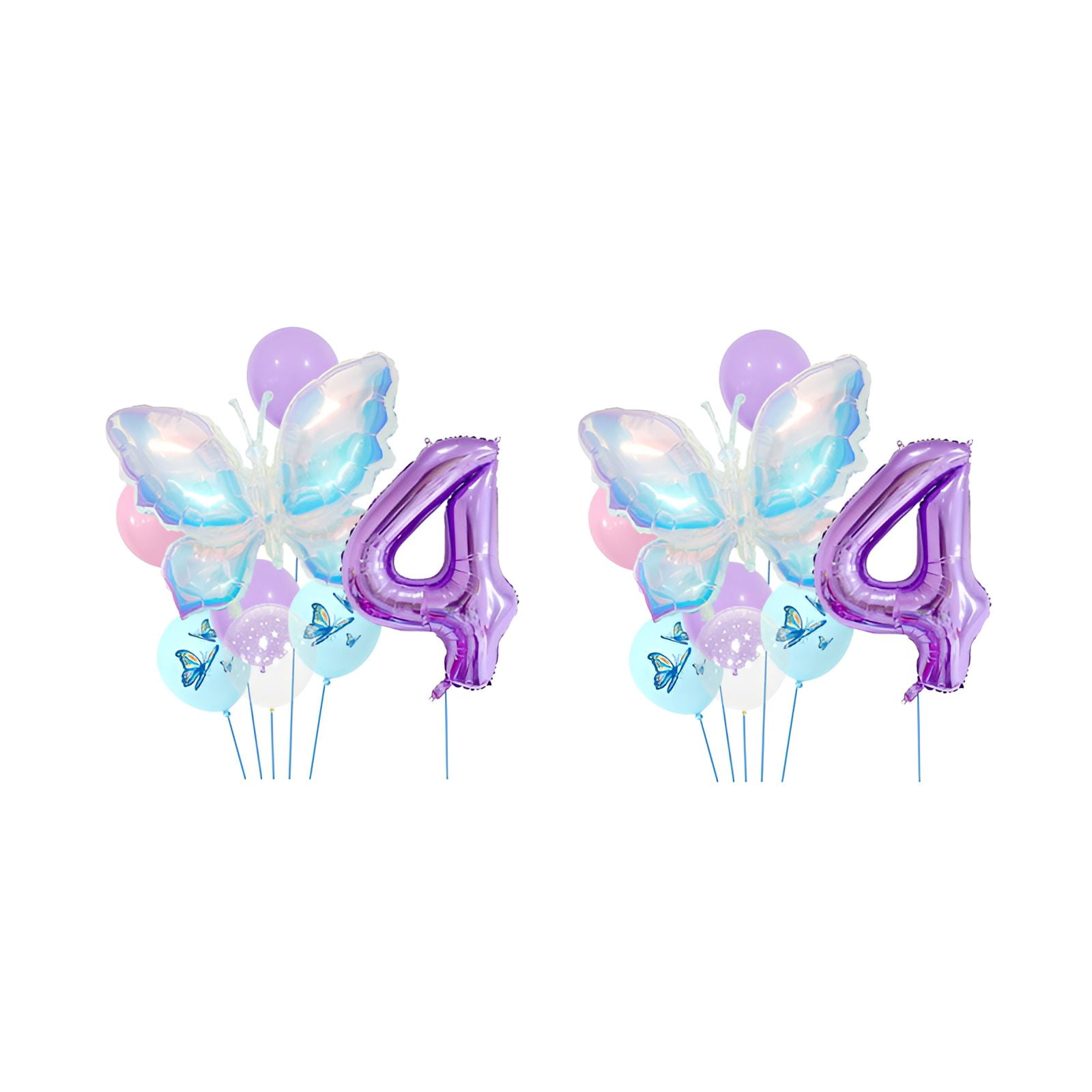 BESTSKY 20Pcs Number Balloons,Kids Balloon Highlight Balloons for ...