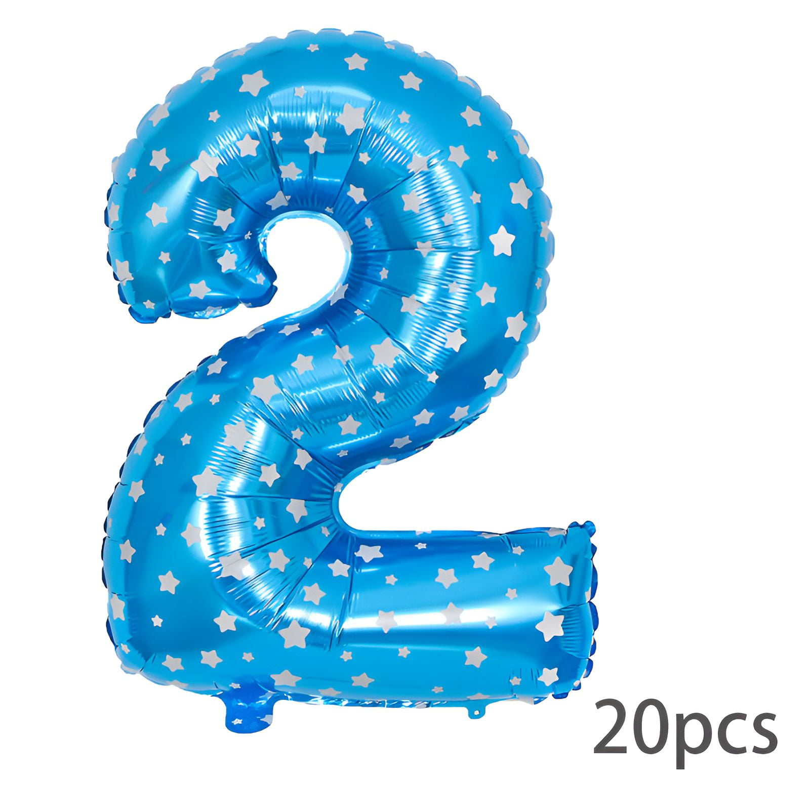 BESTSKY 20Pcs Number Balloons,Rich Display Balloons Birthday ...