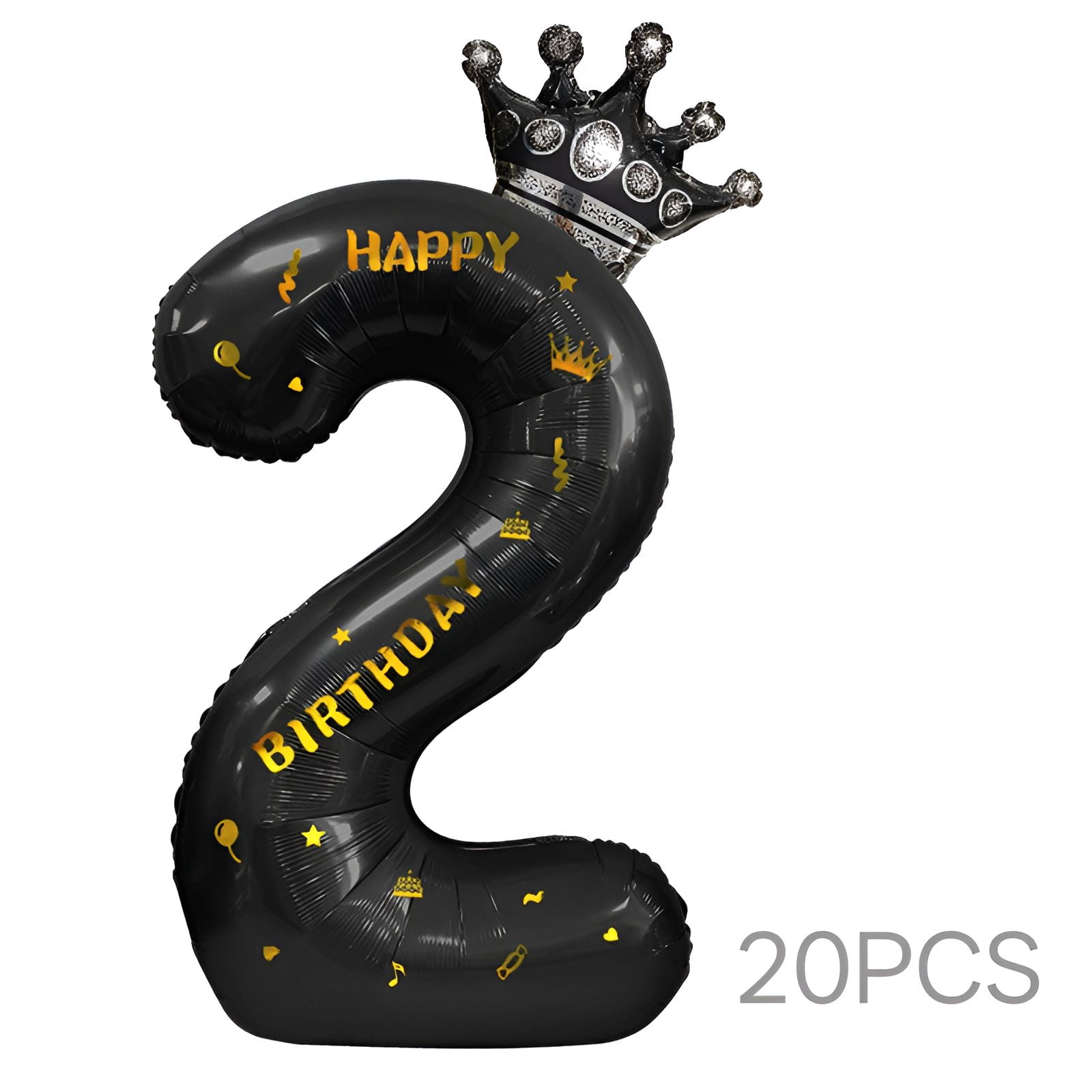 BESTSKY 20Pcs Number Balloons,Unique Party Highlight Party Decorations,Creative Birthday ...