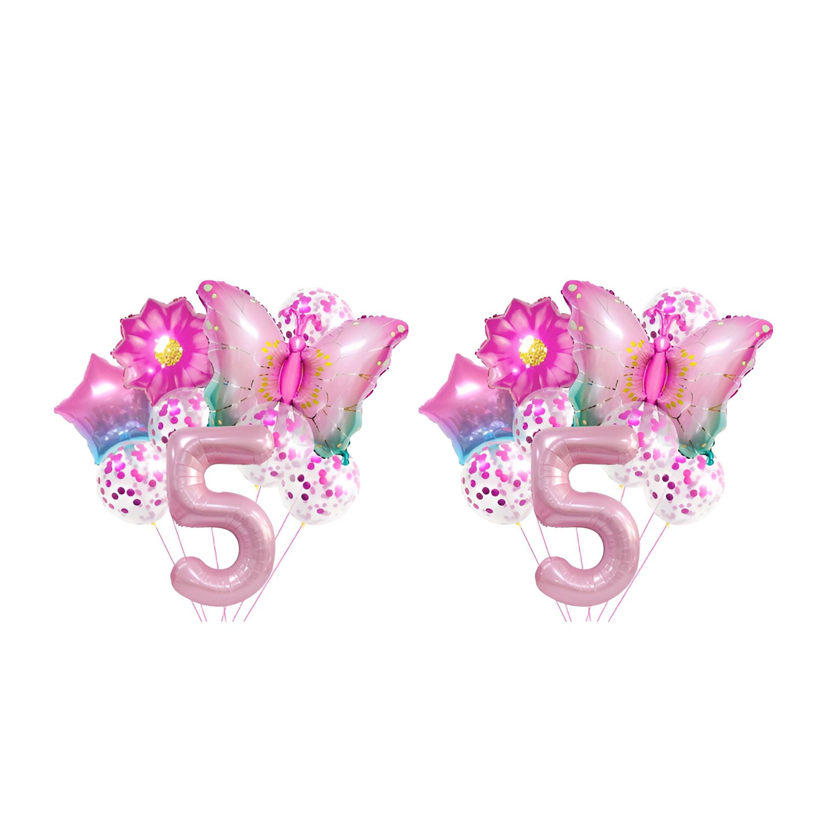 BESTSKY 22Pcs Number Balloons,Dreamy Party Balloons Balloons for ...