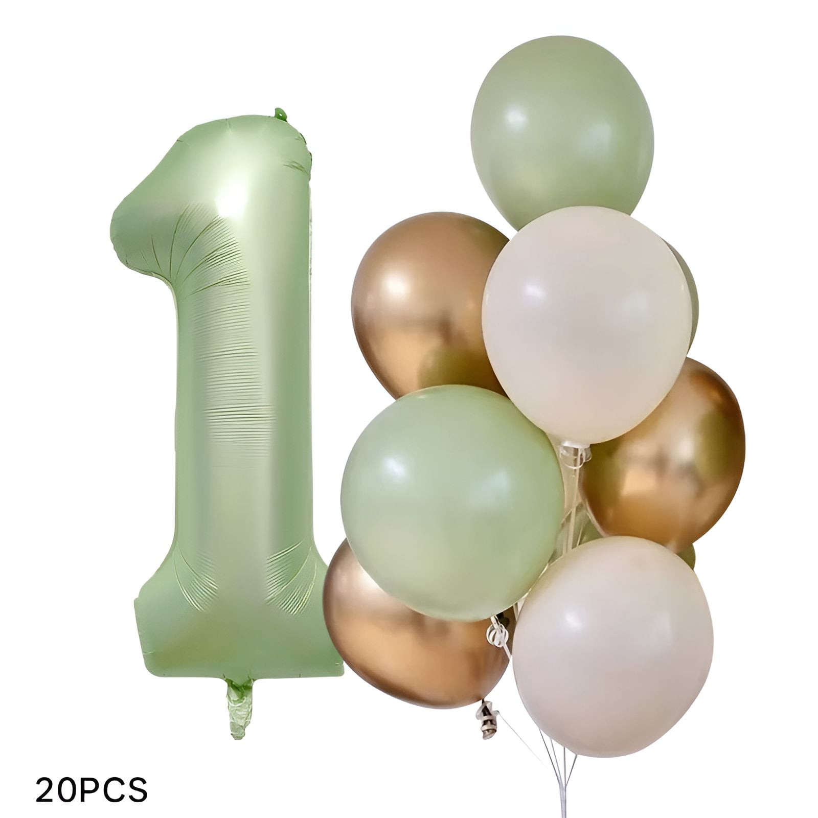 BESTSKY 240Pcs Number Balloons,Fresh Natural Balloons Party Decorations ...