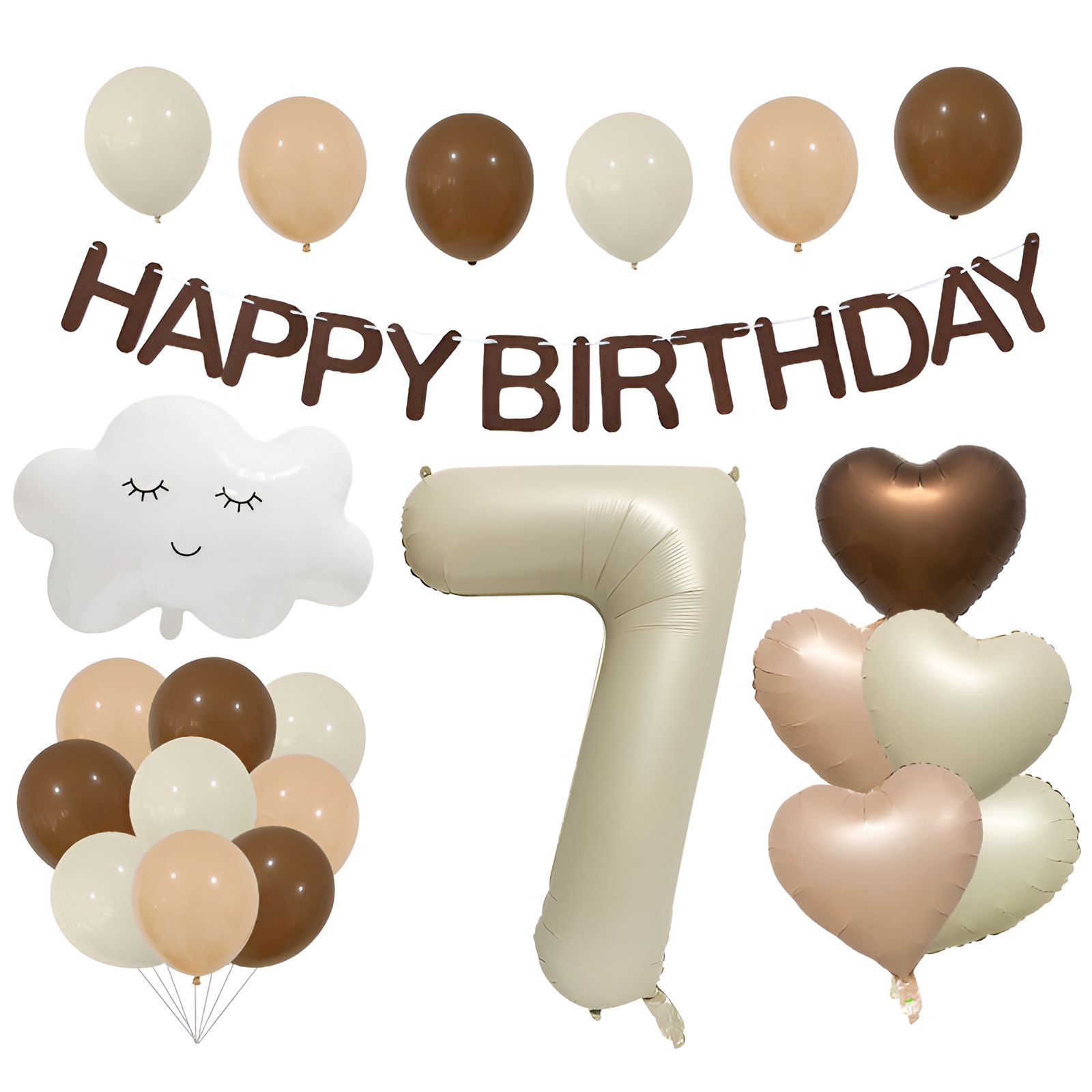 BESTSKY 26Pcs Number Balloons,Energetic Balloon Pairing Balloons for ...