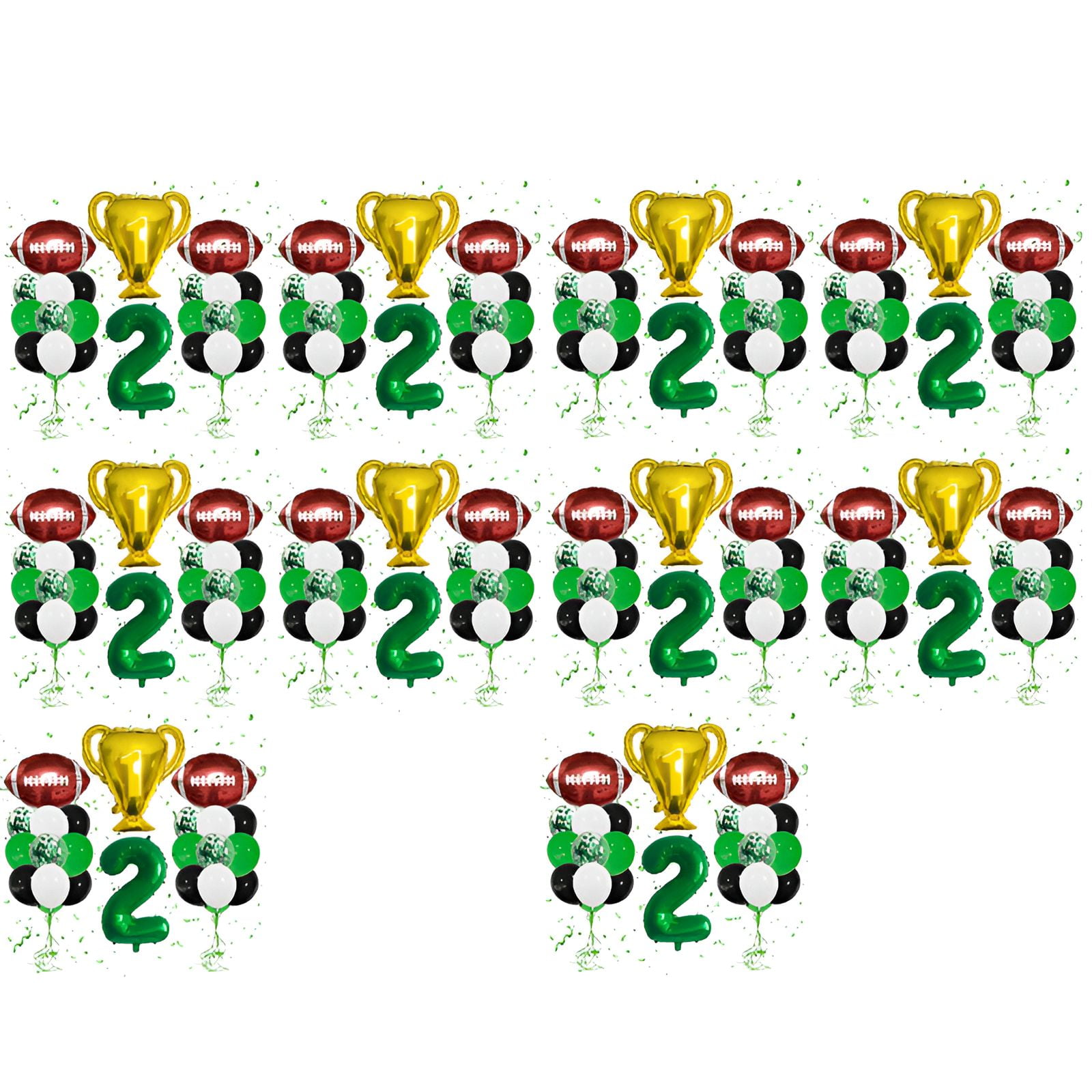 BESTSKY 270Pcs Number Balloons,Ignite Passion On-Site Balloons for ...