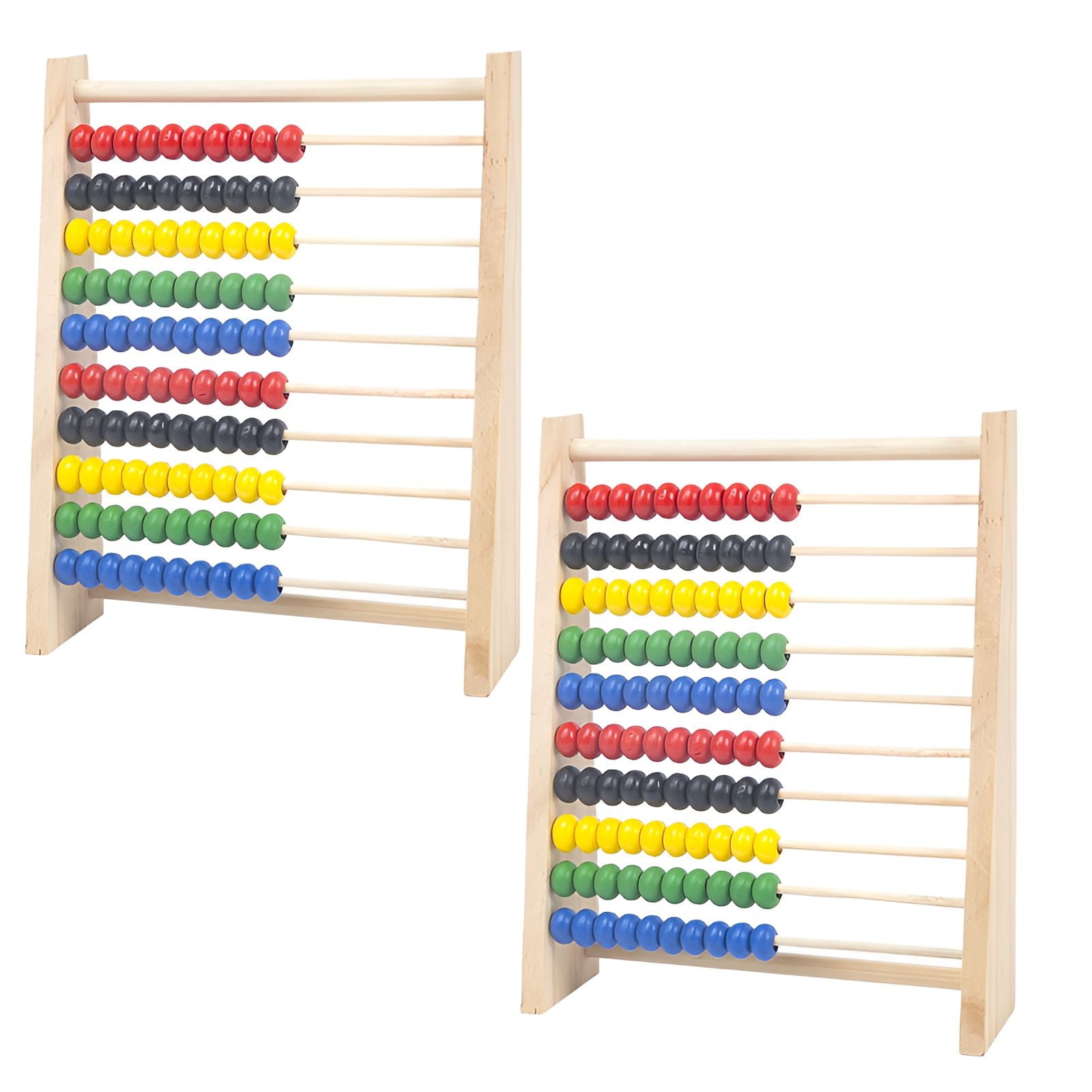BESTSKY 2Pcs Abacus,Cognitive Number Trainer Abacus for Kids Math ...