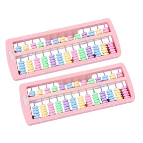 hand2mind Double-Sided Abacus, Plastic Abacus for Kids Math, 100 ...
