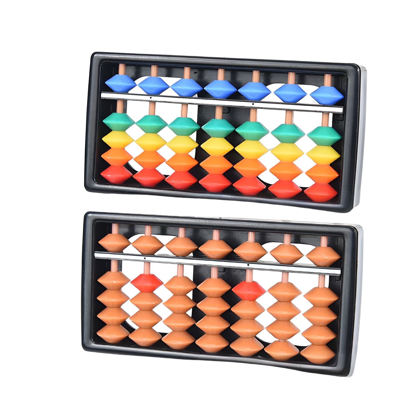 BESTSKY 2Pcs Abacus,7Rows Baby Abacus, Math Toys for Kids 5-7,Color ...