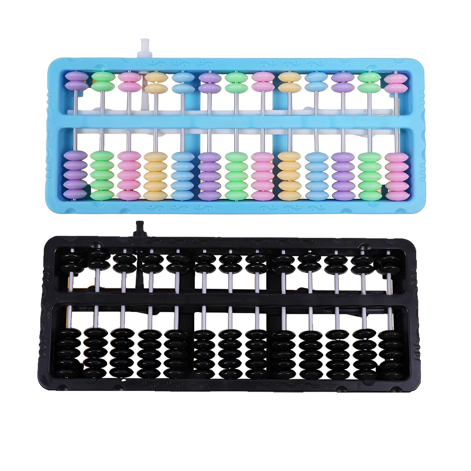 BESTSKY 2Pcs Abacus,Education Position Aids Abacus for Kids Math,Gentle on Hands Abacus Count ...