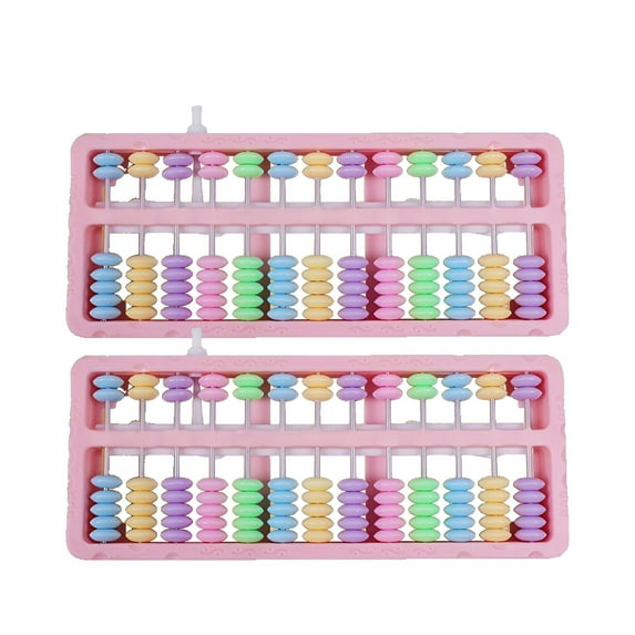 BESTSKY 2Pcs Abacus,Education Position Aids Abacus for Kids Math ...