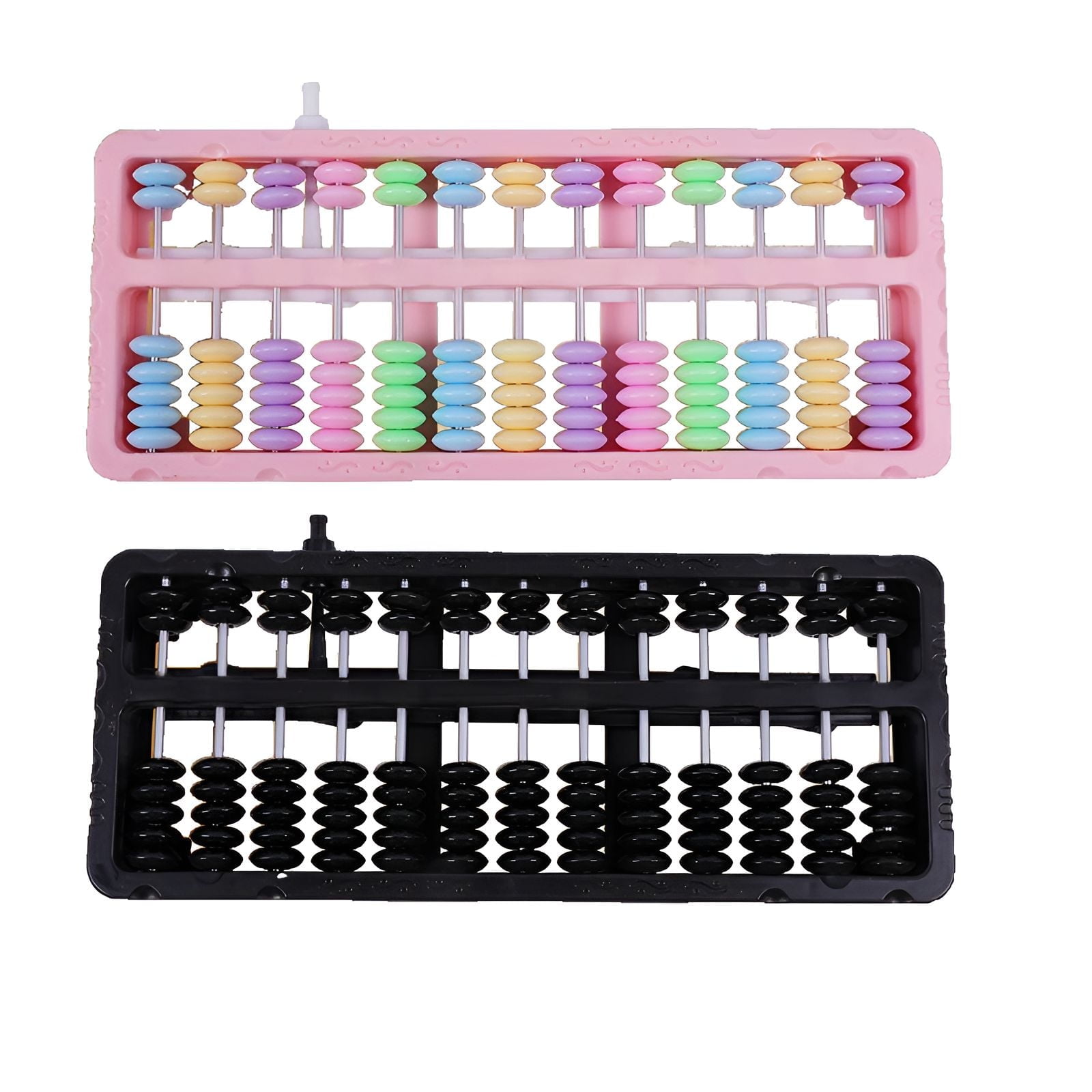 BESTSKY 2Pcs Abacus,13Rows Math Toys, Toddler Math Learning Toys,Color ...