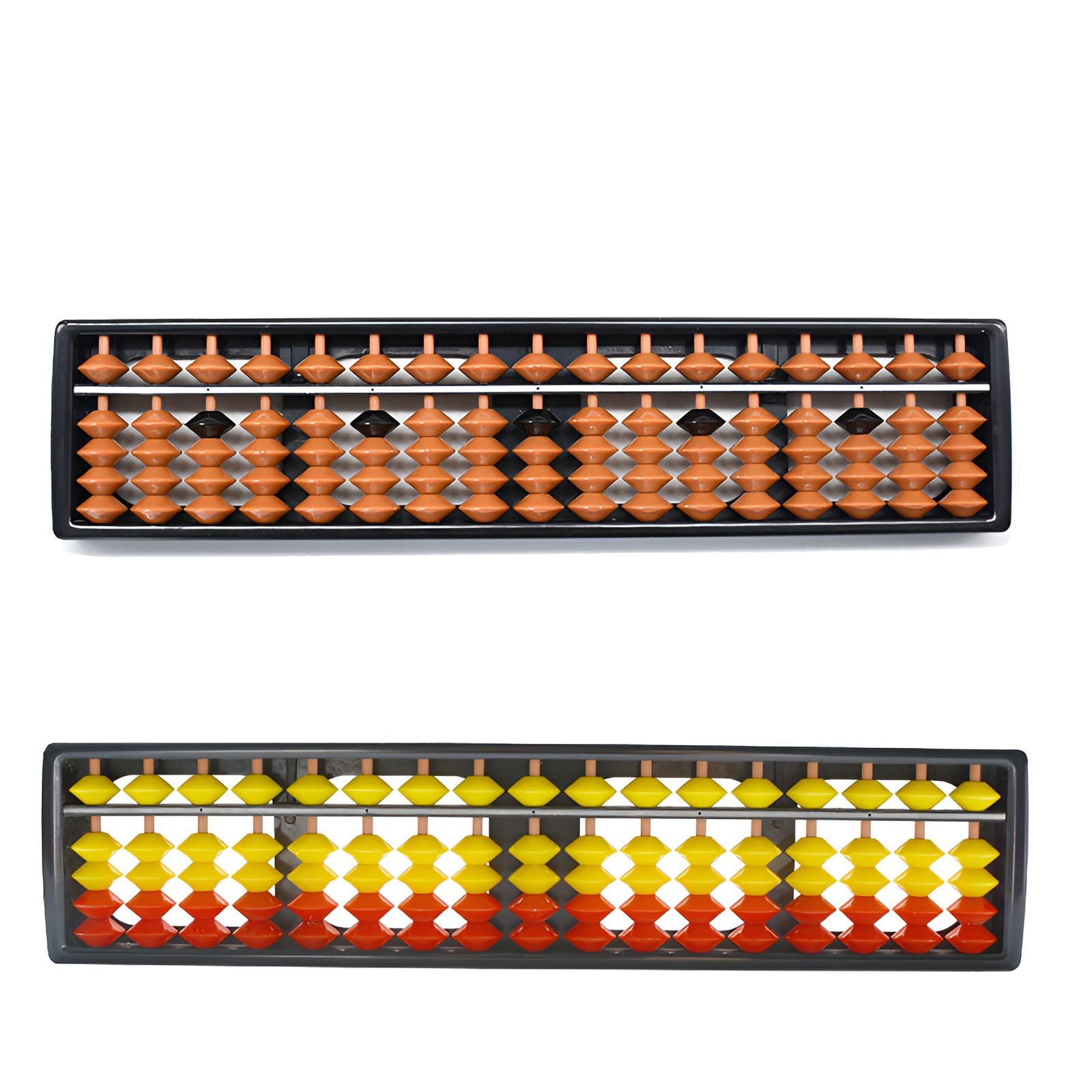 BESTSKY 2Pcs Abacus,Fatigue-Resistant Plastic Abacus,Helpful Counting ...