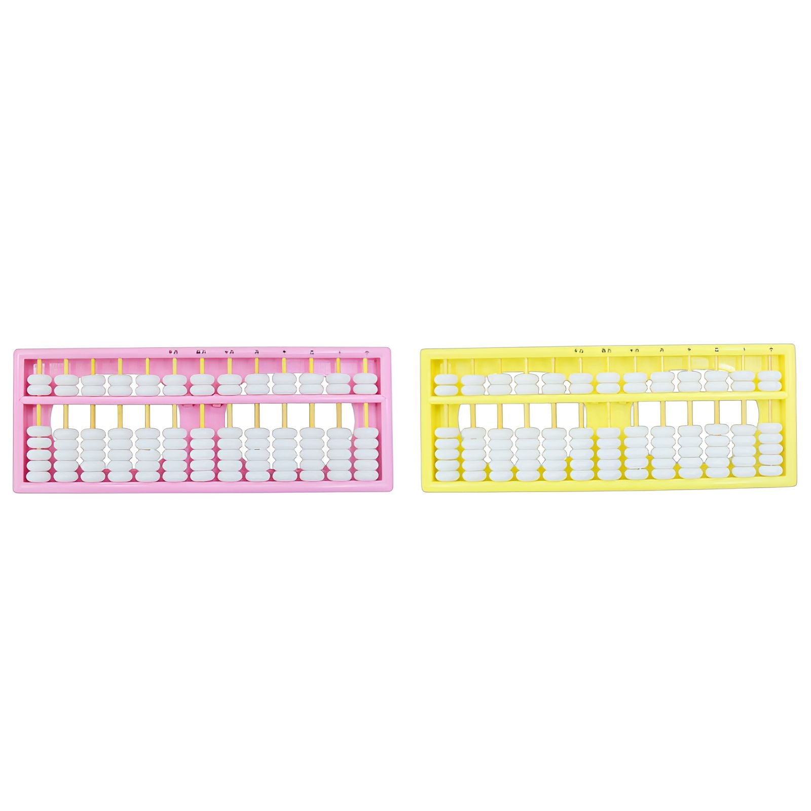 BESTSKY 2Pcs Abacus,Hand-Friendly Build Plastic Abacus,Uncluttered ...