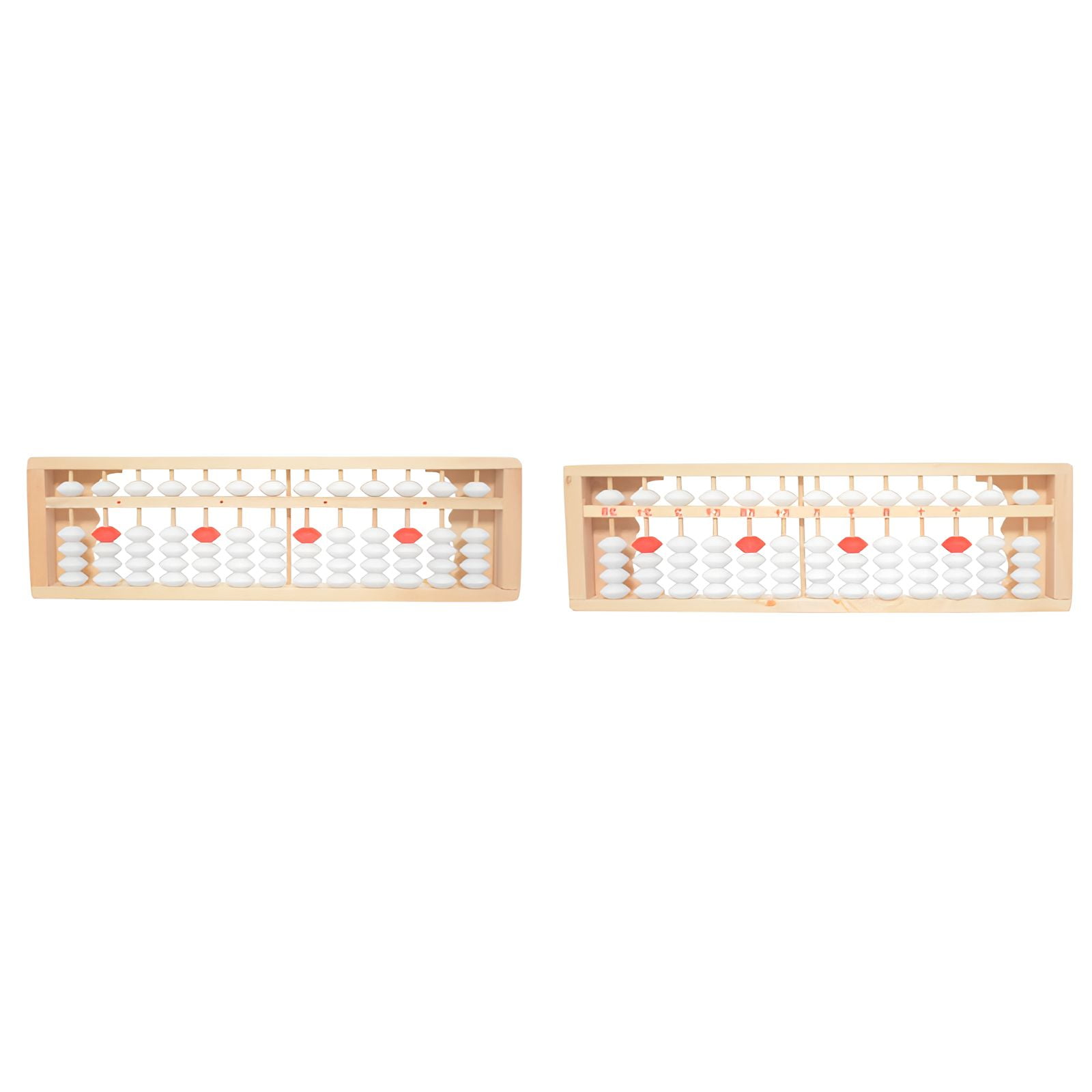 BESTSKY 2Pcs Abacus,13Rows Wooden Toddler Toy, Math Learning Games ...