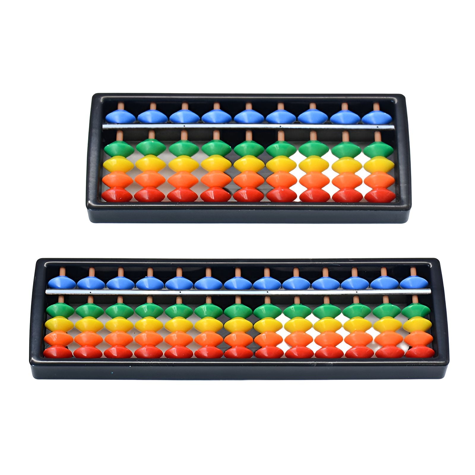 BESTSKY 2Pcs Abacus,Neat Puncture Work Abacus for Kids Math,Early Math ...
