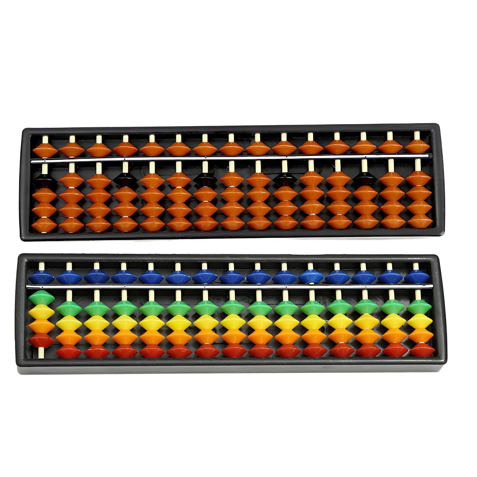 BESTSKY 2Pcs Abacus,No-Miss Alignment Aids Abacus for Kids Math,Stress ...