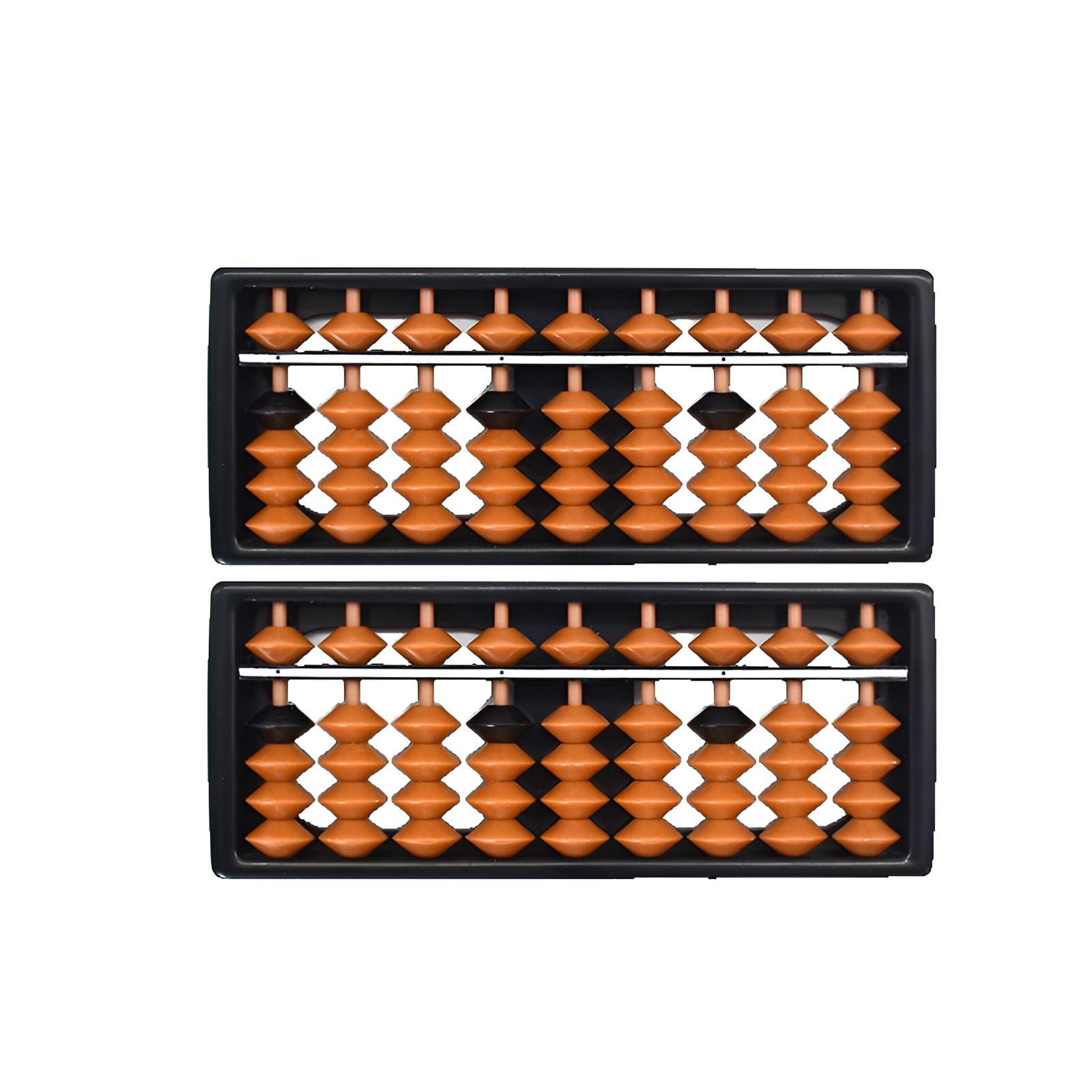 BESTSKY 2Pcs Abacus,Problem Solving Teacher Abacus for Kids Math,Dependable Boring Plastic ...