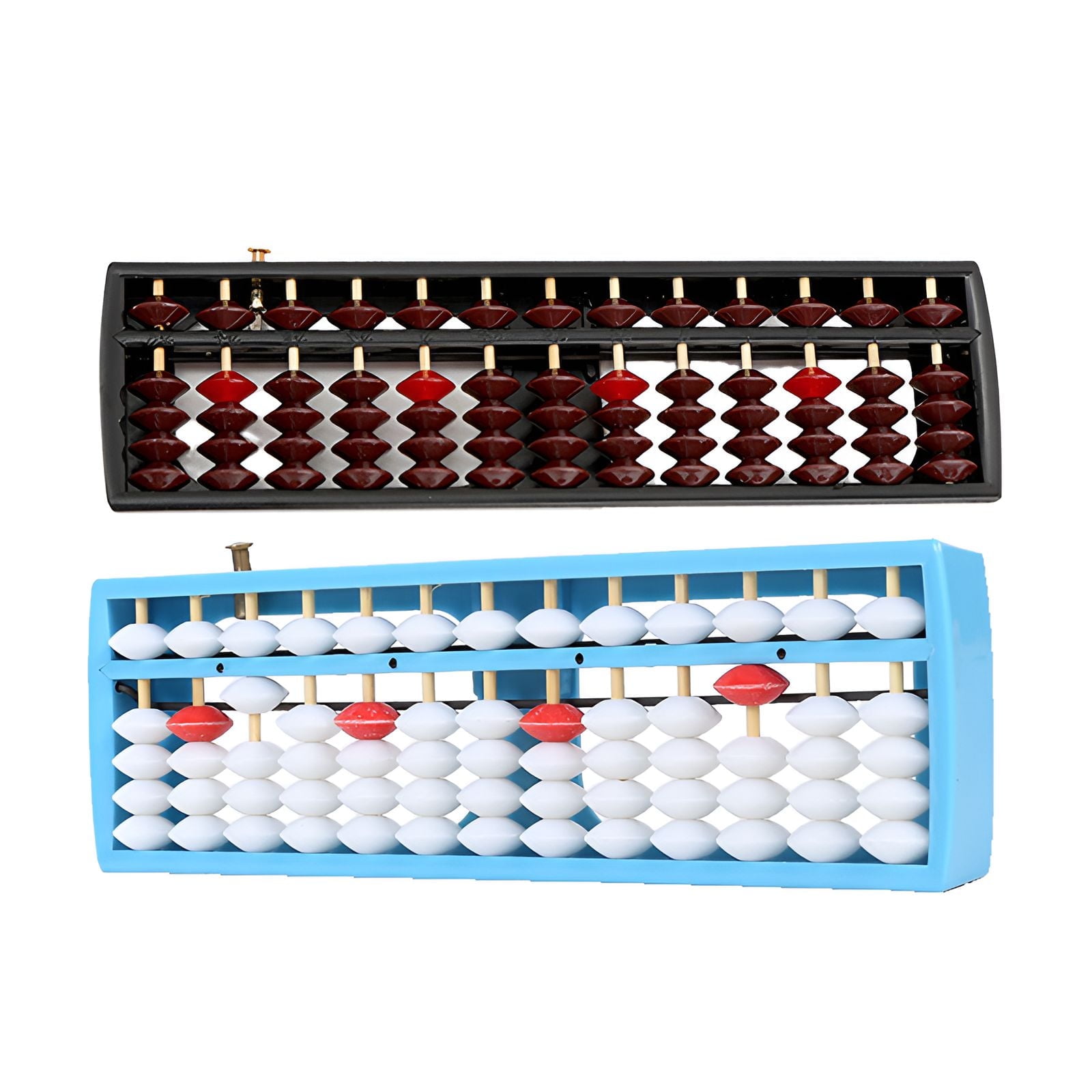 BESTSKY 2Pcs Abacus,Relaxed Grasping Bead Arithmetic,Learning Guide ...