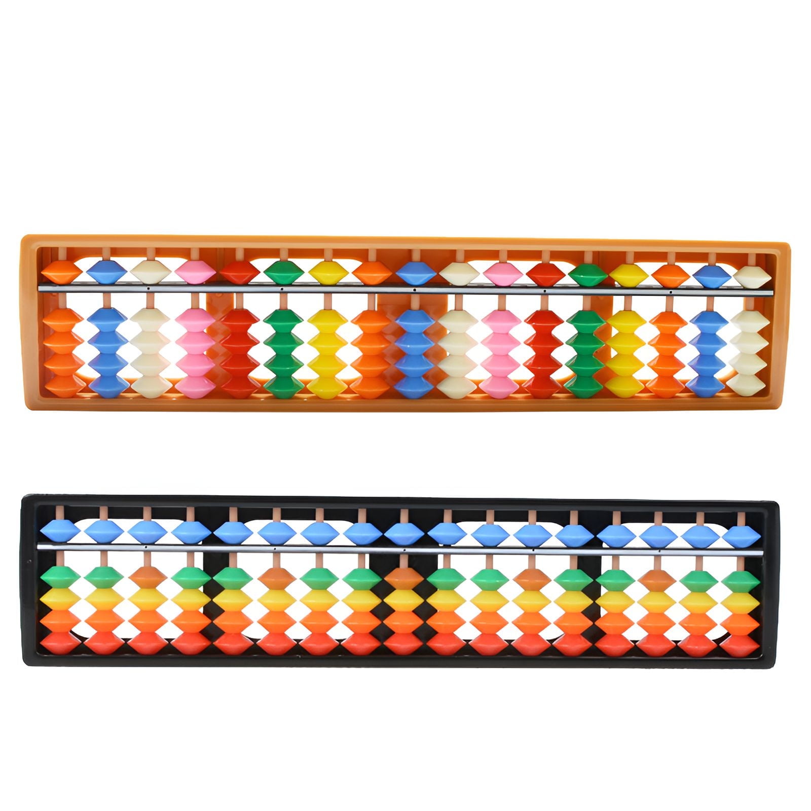 BESTSKY 2Pcs Abacus,17Rows Abacus Set, Math Learning Tools for Kids 6-8,Color_Mixing2 - Walmart.com