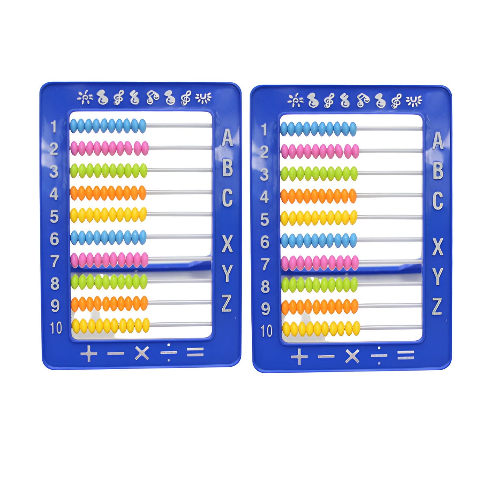BESTSKY 2Pcs Abacus,User-Friendly Locators Abacus for Kids Math,Well ...