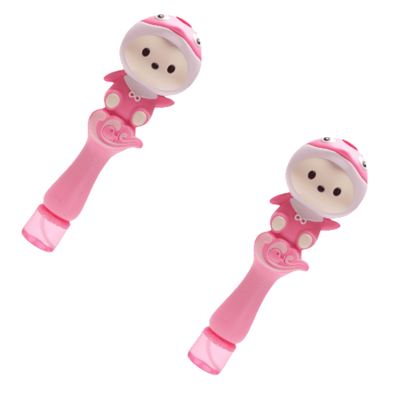 BESTSKY 2Pcs Bubble Machine Hand-Held One-Button Automatic Foaming ...