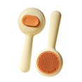 BESTSKY 2Pcs Cat Brush,One-Button Self-Cleaning Design Dog Brush ...