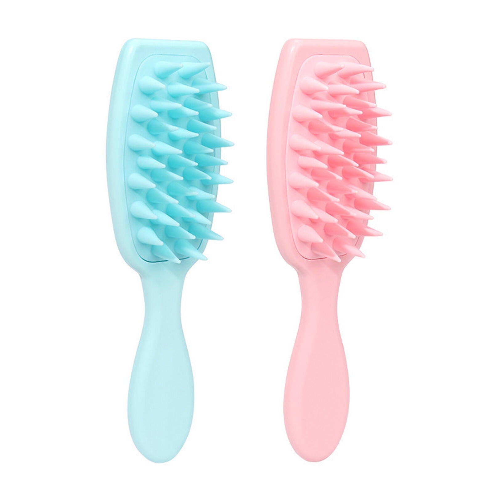 BESTSKY 2Pcs Cat Brush,Soft Teeth Massage Comb Dog Brush,Multi ...