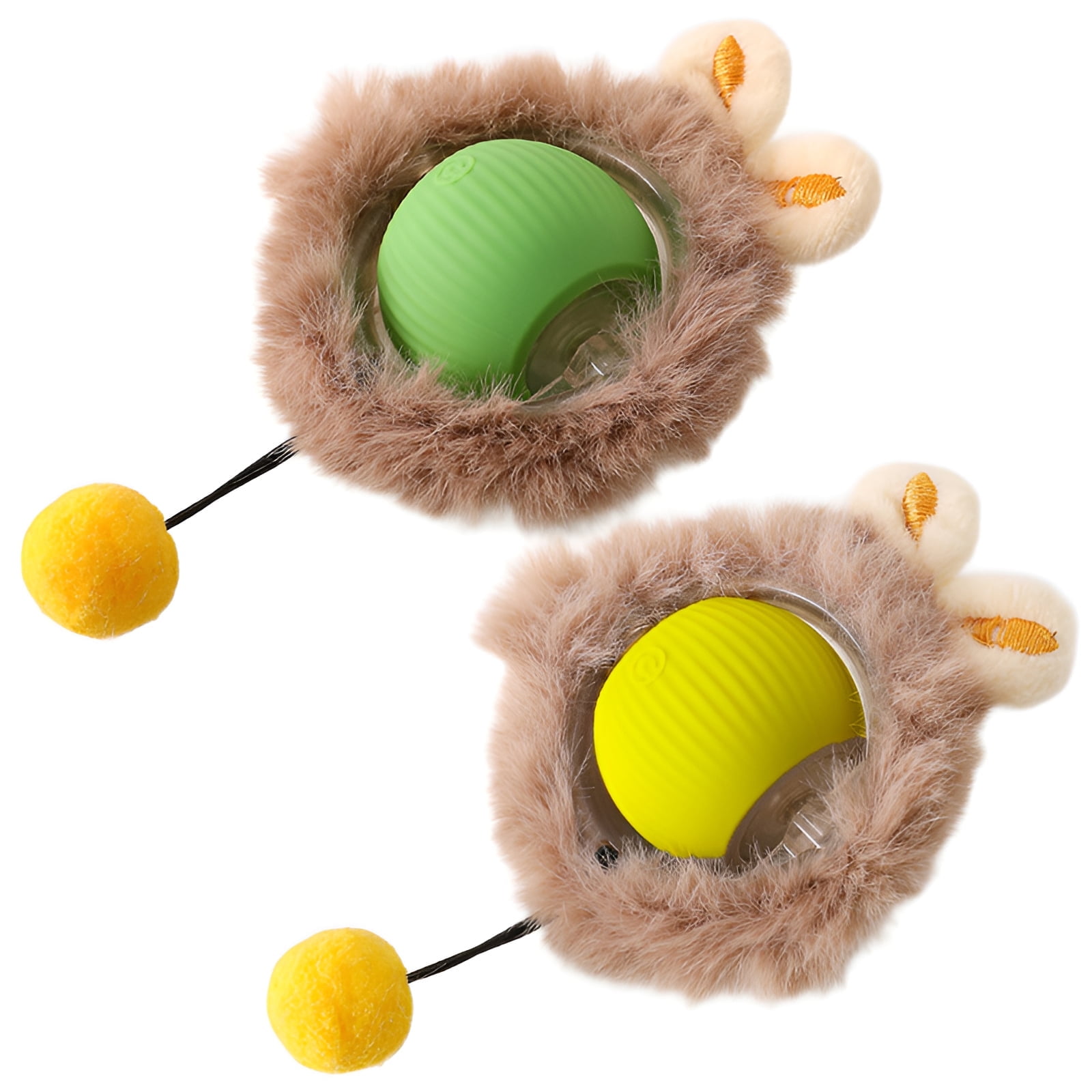 BESTSKY 2Pcs Cat Toys for Indoor Cats,Non-Toxic Charging System ...