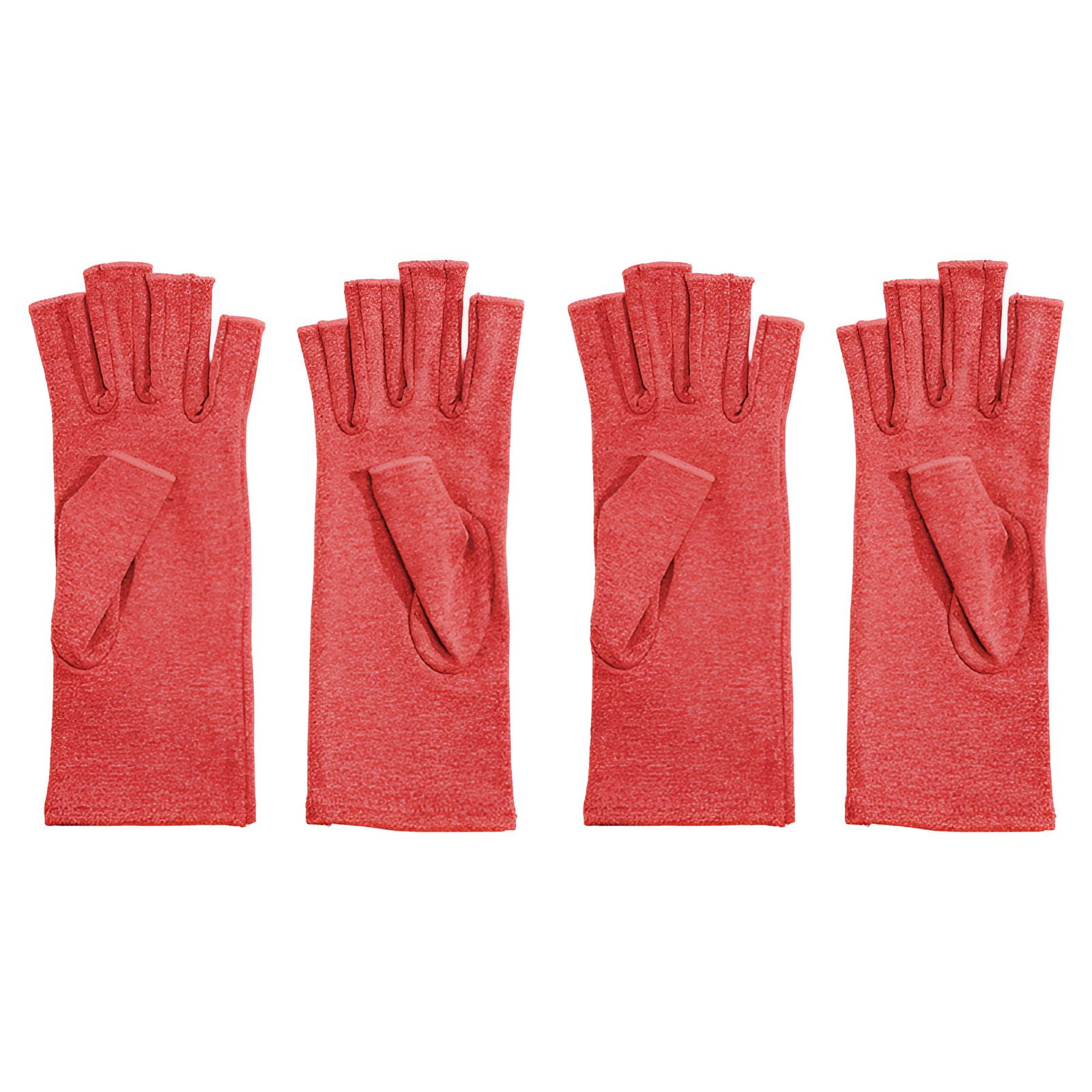 BESTSKY 2Pcs Compression Gloves,Half-Finger Style with Unrestricted ...