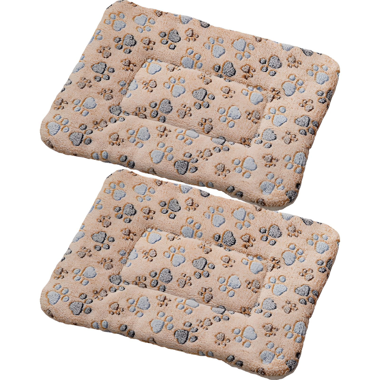 BESTSKY 2Pcs Dog Mat Cold Weather Pet Crate Pads Static Proof Dog Crate ...