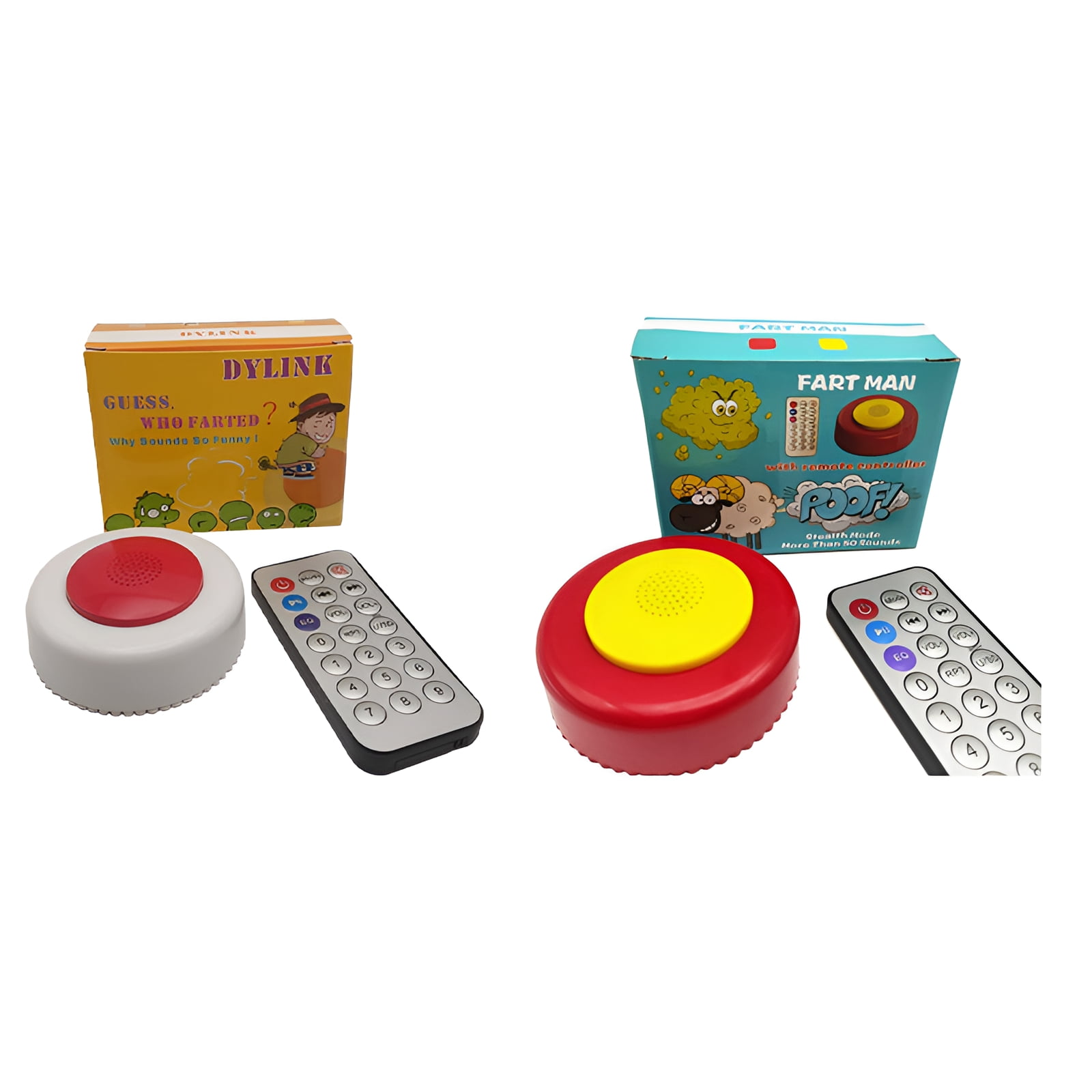 BESTSKY 2Pcs Fart Machine,Washable Design Pooter Fart Toy,Pick Your ...