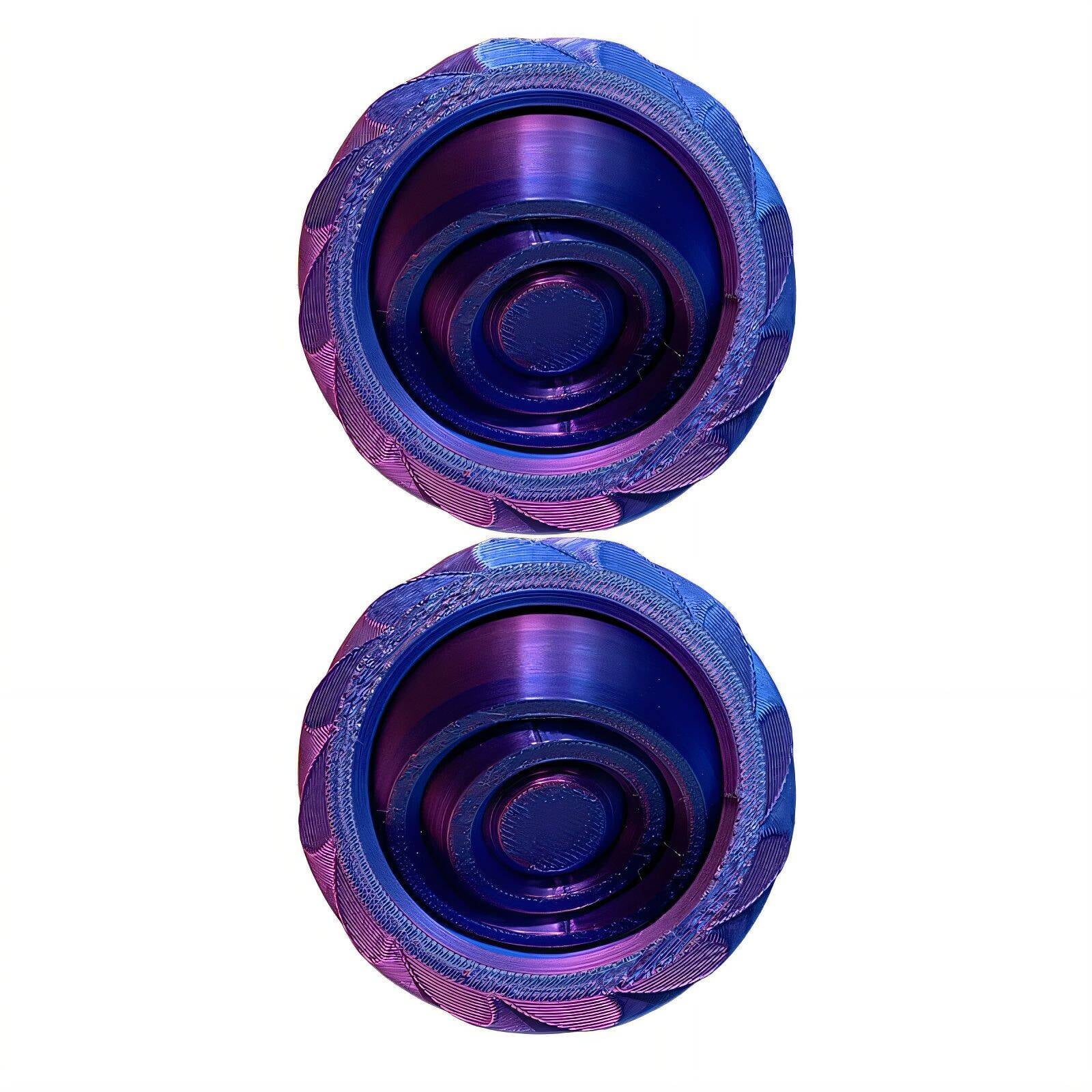 BESTSKY 2Pcs Fidget Toys,Spinning Gyroscope Color Fidget Wheel,Easter ...