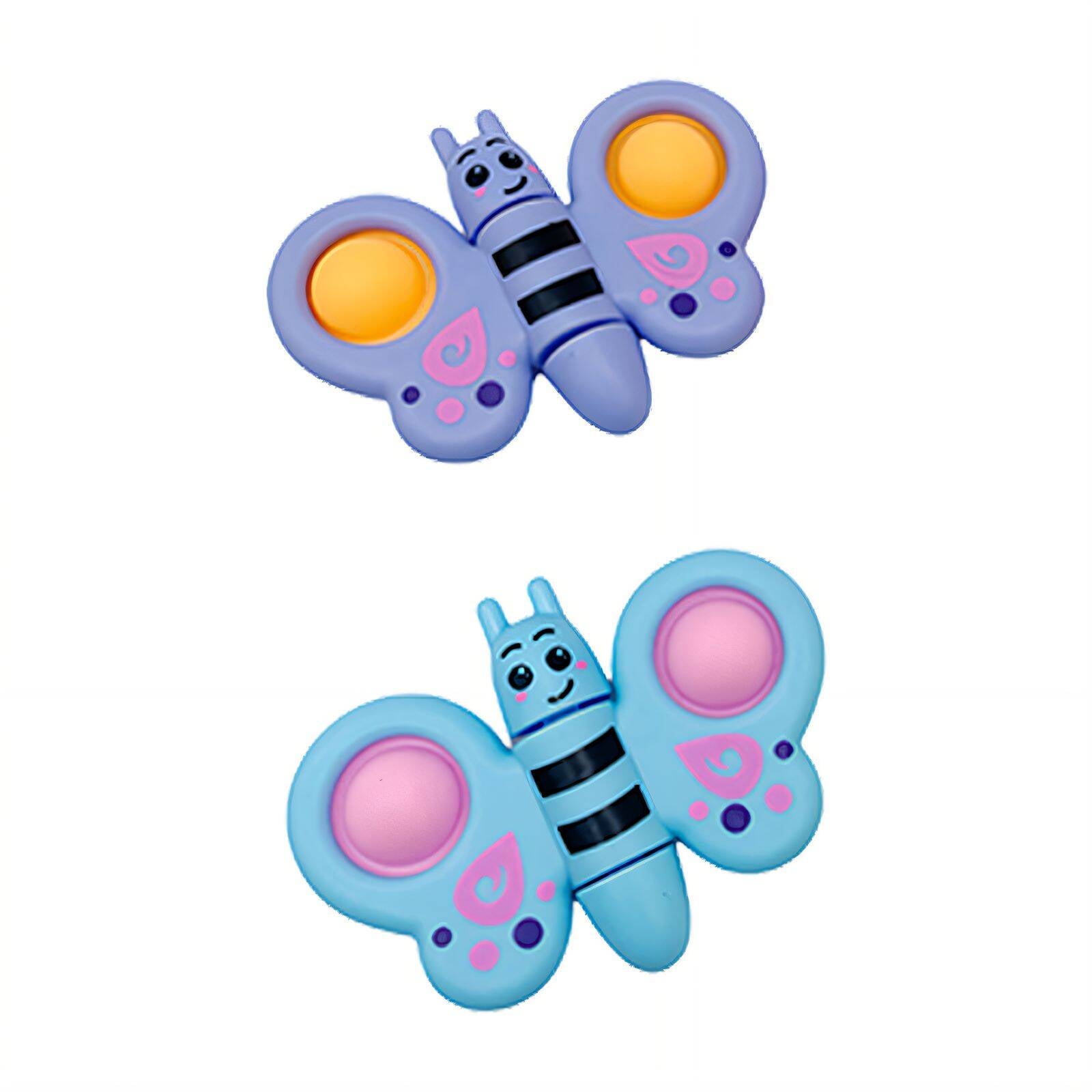 BESTSKY 2Pcs Fidget Toys,Butterfly Spinner Toys for Babies,Fidget Toys ...