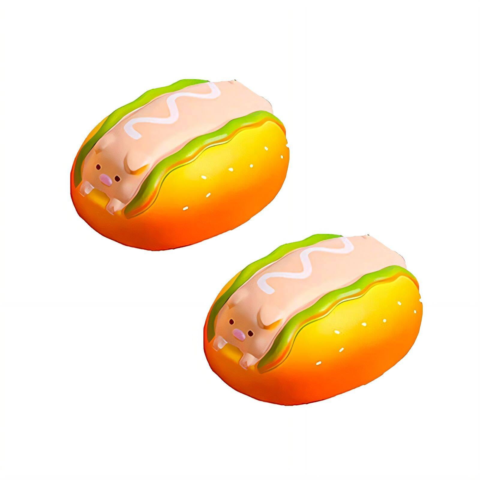 BESTSKY 2Pcs Figette Toys,Cheerful Plush Charm Squeeze Toys,Gentle Mood ...