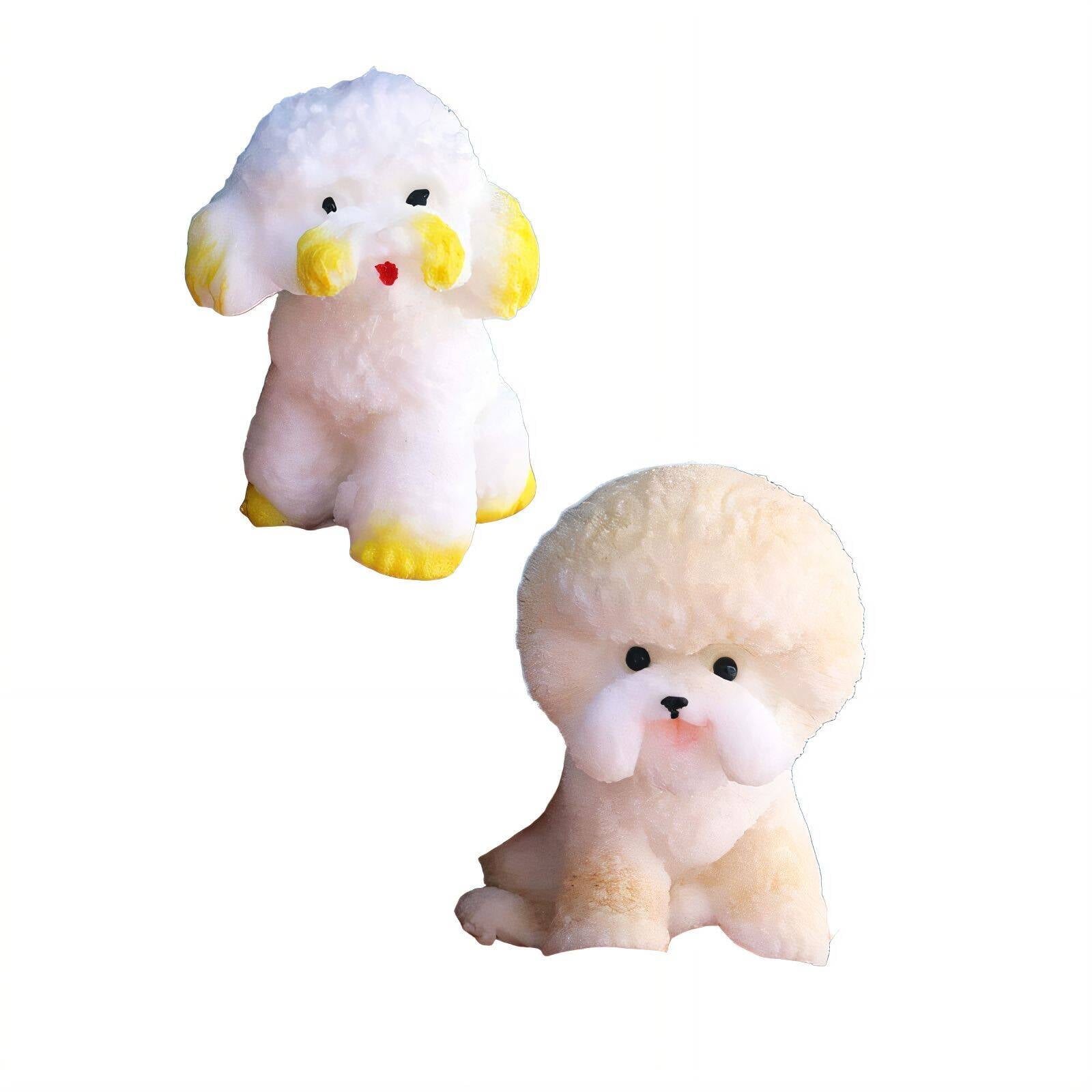 BESTSKY 2Pcs Figette Toys,Soft Bounce Sensory Toys,Cute Design Squishy ...