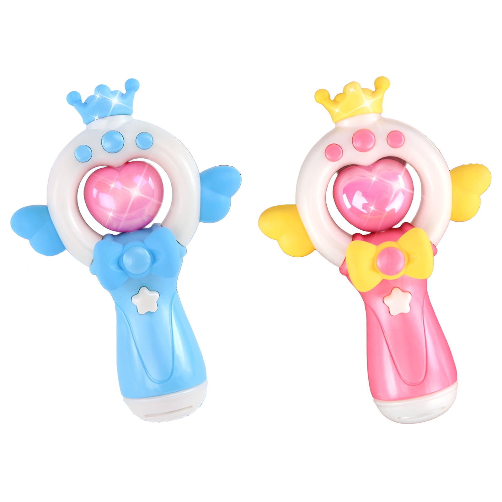 BESTSKY 2Pcs Glinda Wand,Glittering Spark Magic Wand,Vivid Gleam Wand ...