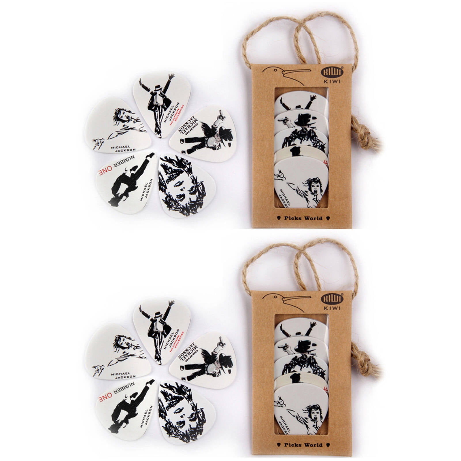 BESTSKY 2Pcs Guitar Picks,Durability in Use Guitar Accessories,Improved ...